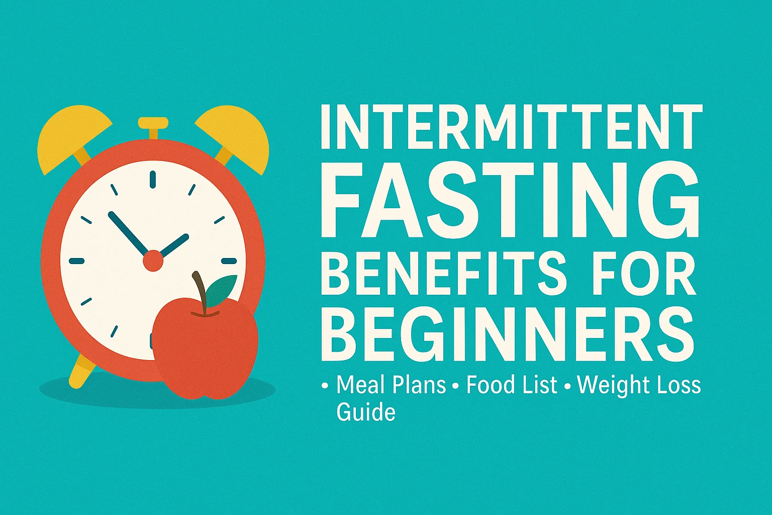 Intermittent Fasting Benefits for Beginners: Meal Plans, Food List, and ...