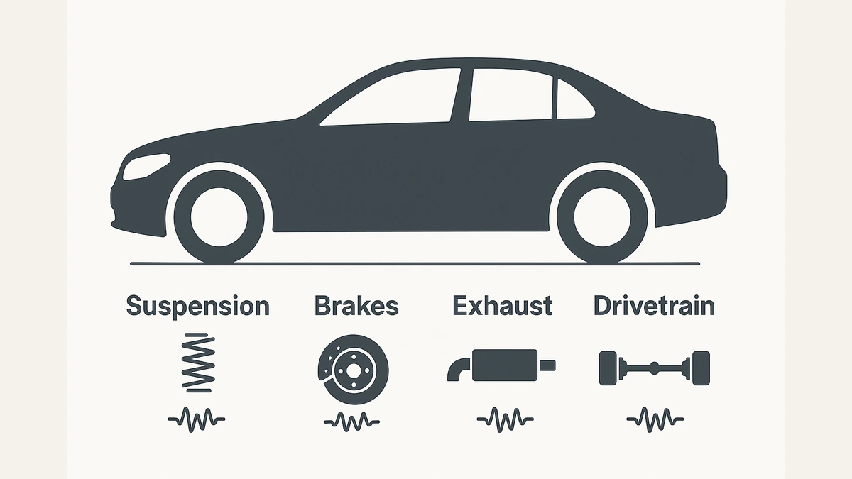 What Causes the Sounds Under the Car? Common Noises, Causes & Fixes
